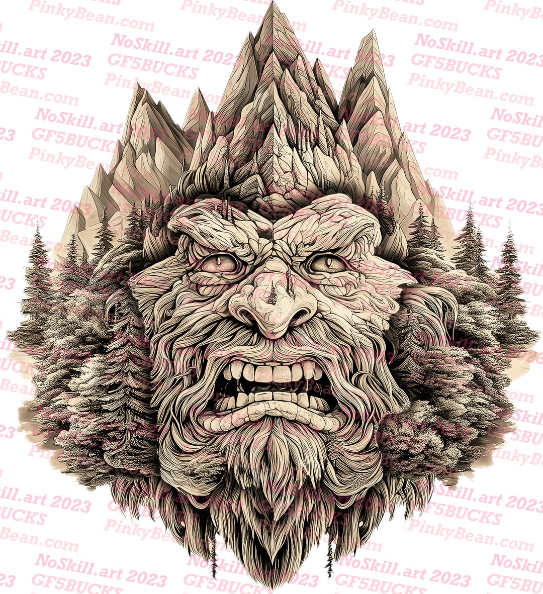 Laser Burn PNG | 3D Illusion | Engrave | Laser Ready | Digital Design ...