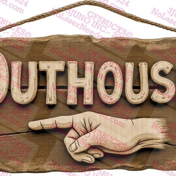 Outhouse Signs - Etsy