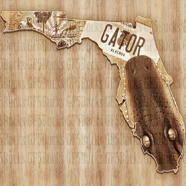 Florida Gator Chomp Svg - Etsy