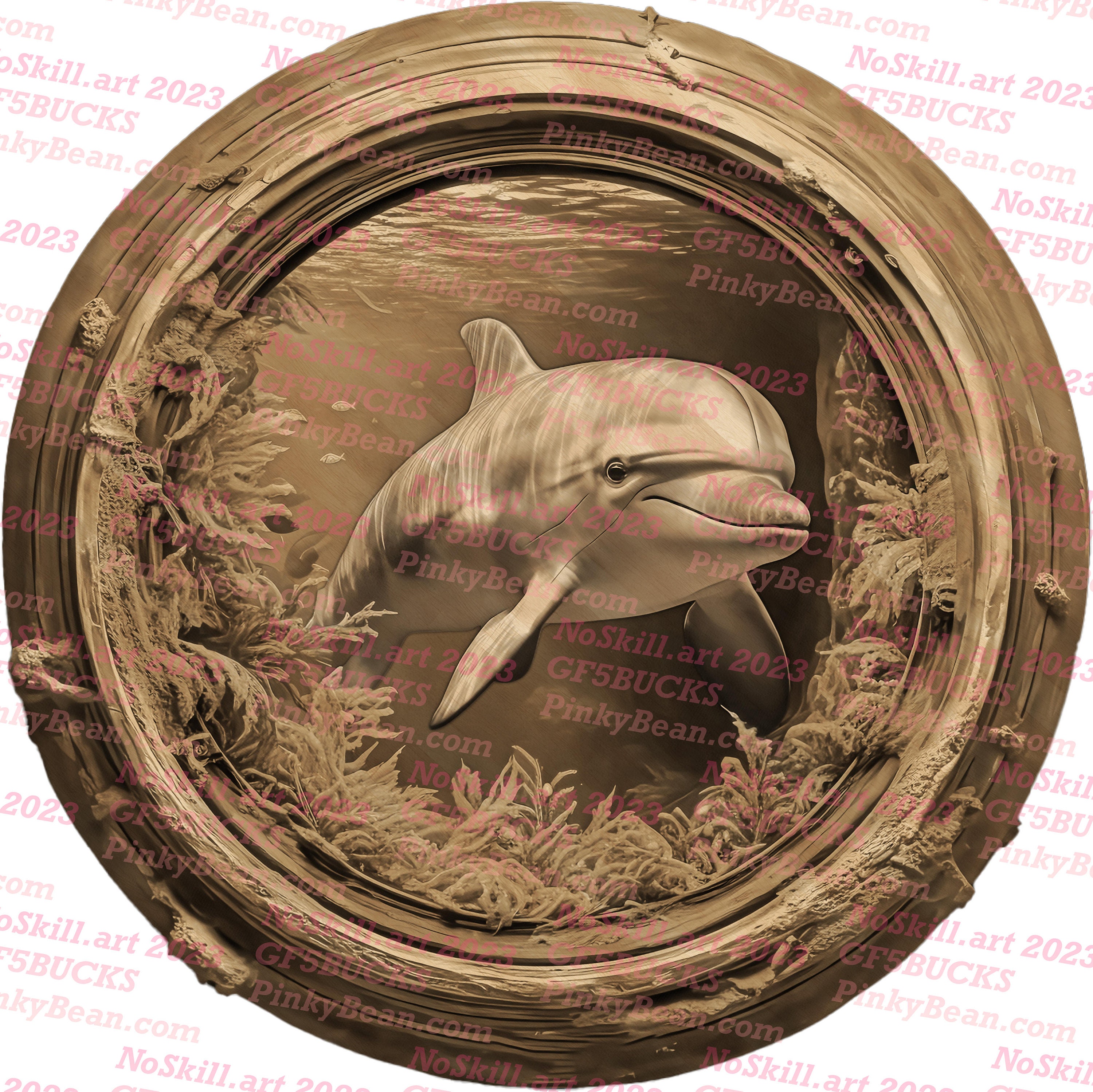 Optical Illusion Pictures Dolphins