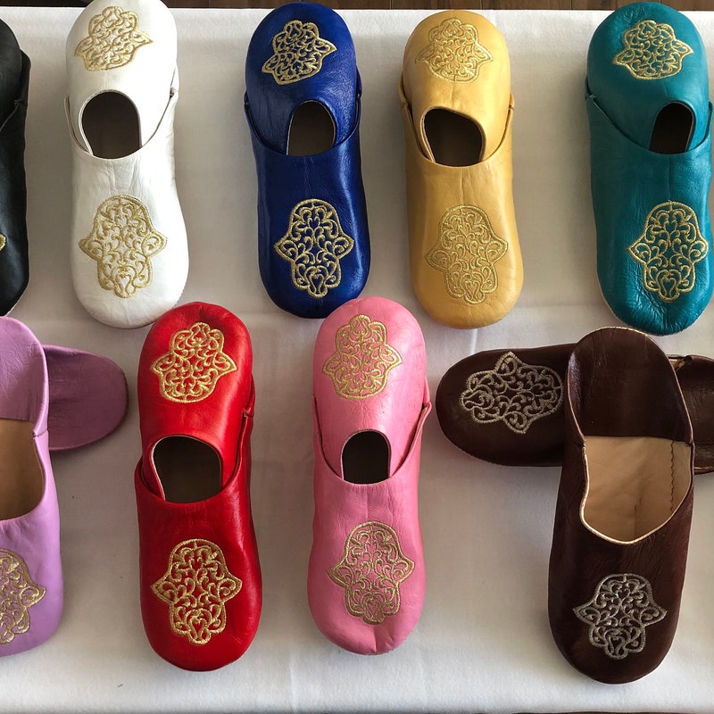 Gold Slippers - Etsy