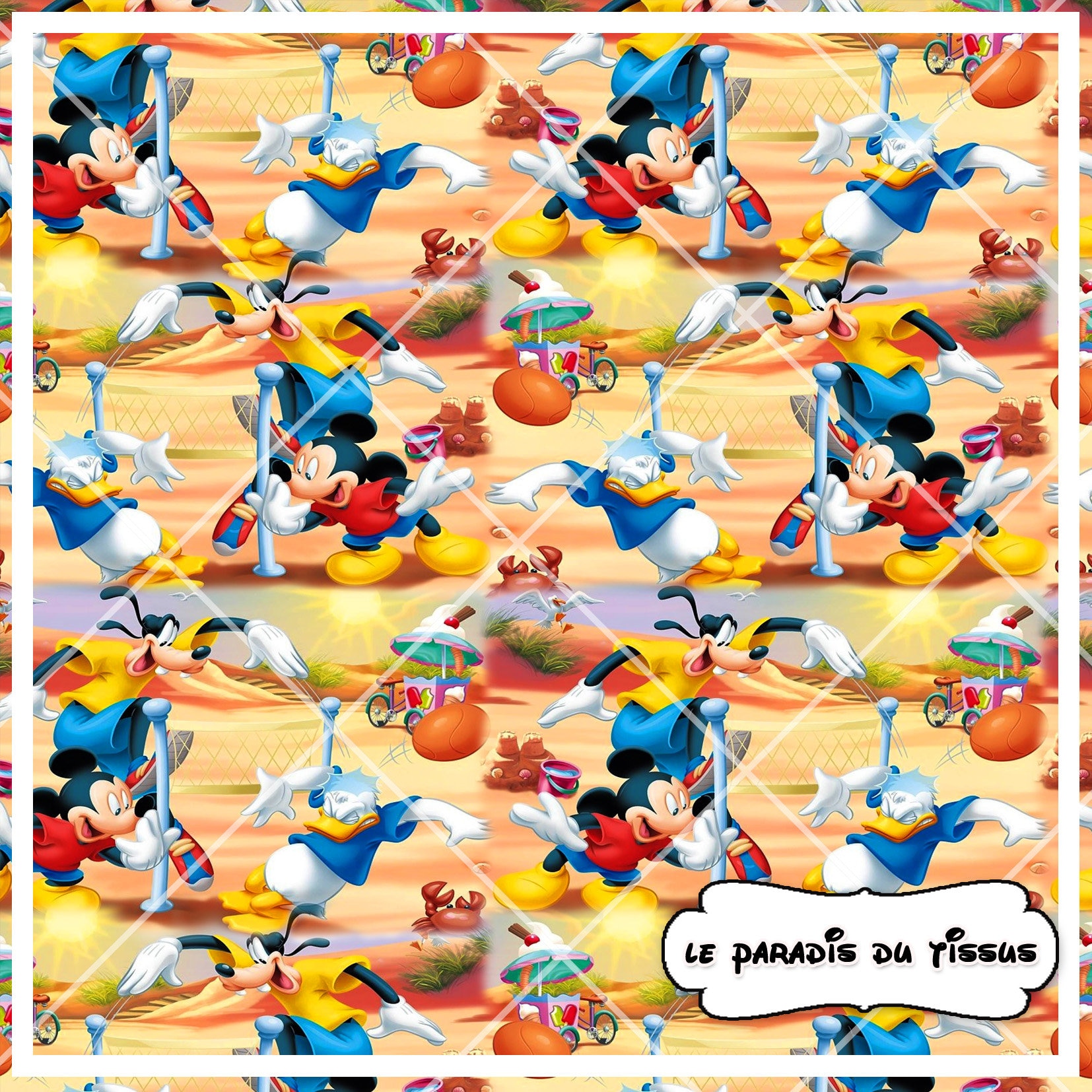 Mickey Seamless Fabric Pattern - Etsy