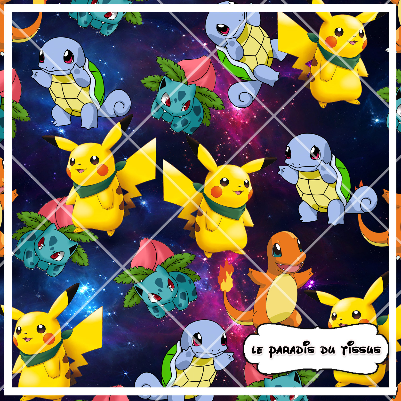 Pokemon Pikachu Seamless Pattern - Etsy