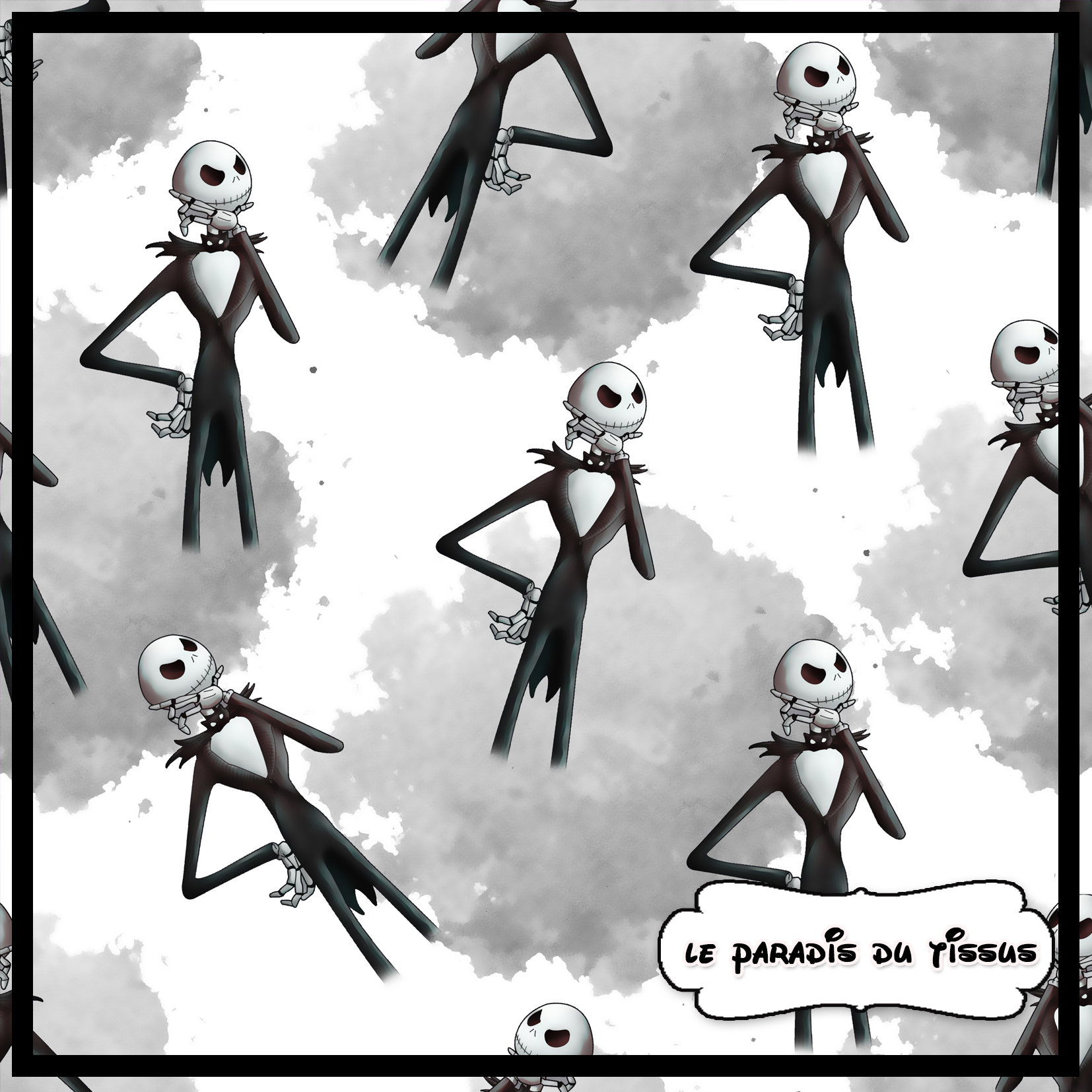 Jack Skellington Seamless Pattern - Etsy