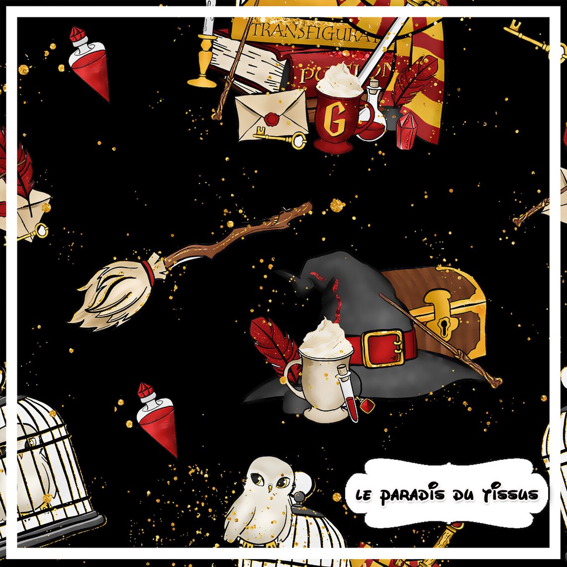 Harry Porter Seamless Print Use for Print - Etsy