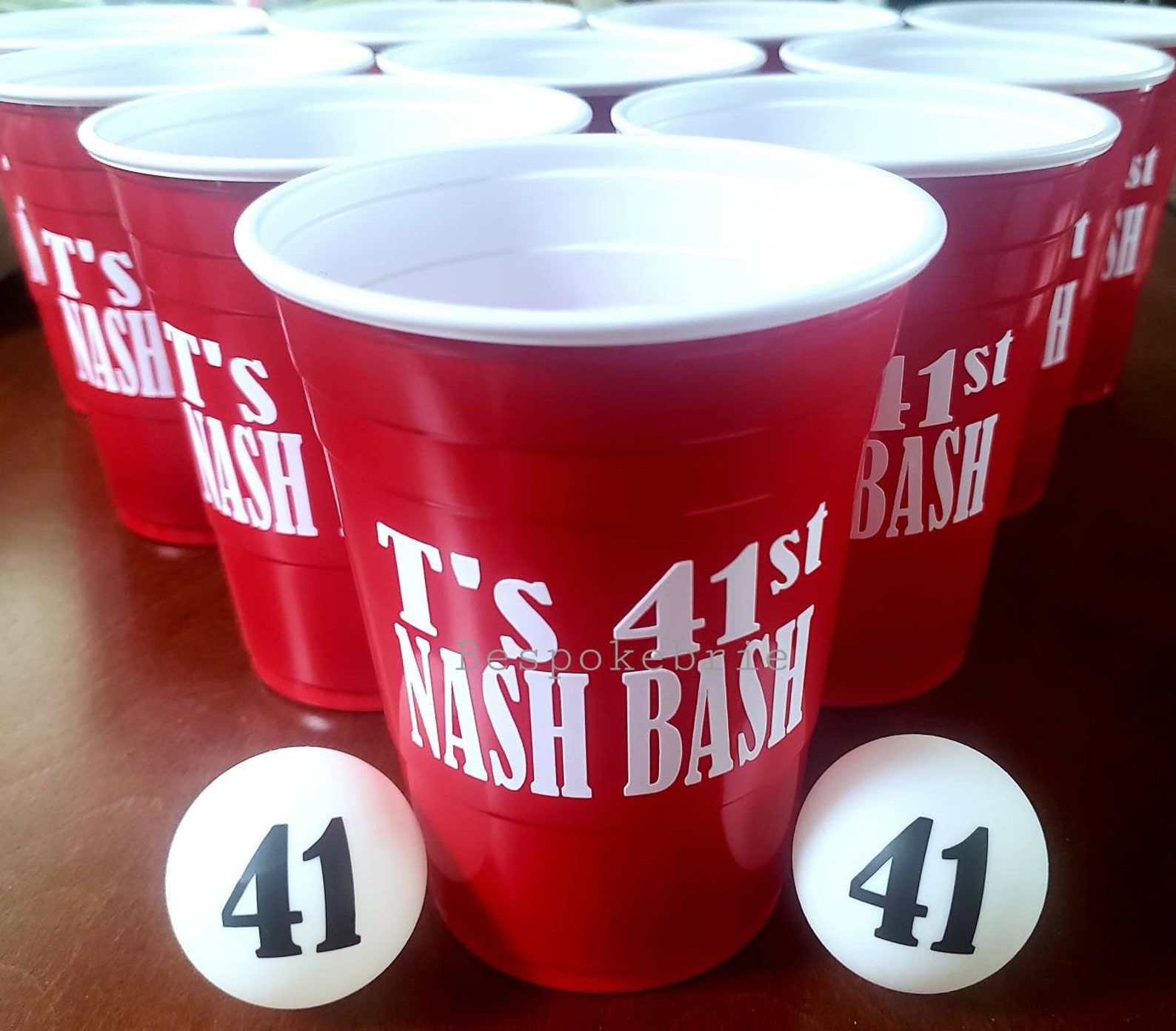 Custom Beer Pong Set! - Etsy