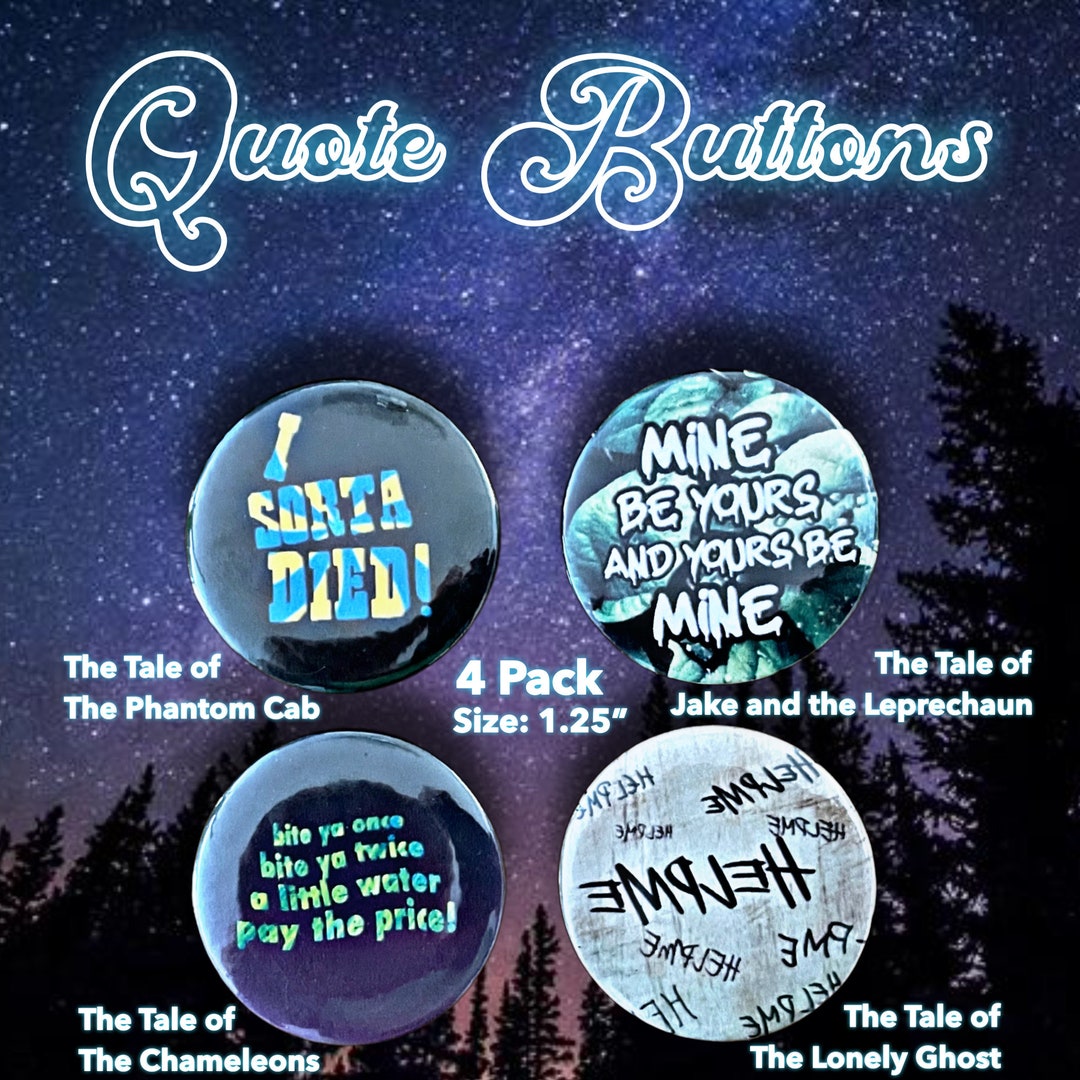 Quote Buttons: Pack 1 - Etsy