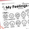 Identifying Feelings/emotions Emoji Coloring Page for Kids-emotion SEL ...