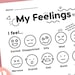 My Feelings • A Cute Feelings Check-in Printable K-3+ - Etsy