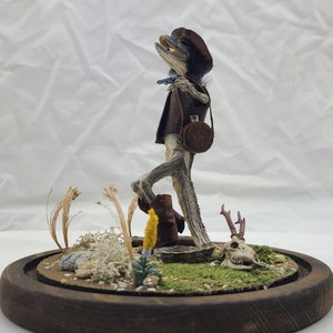 Mummified Dry Preserved Water Dragon Lizard Cowboy Western - Etsy