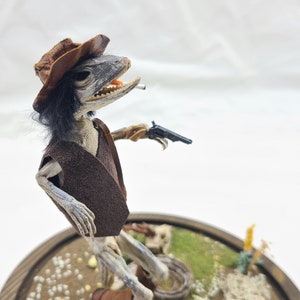 Mummified Dry Preserved Water Dragon Lizard Cowboy Western - Etsy