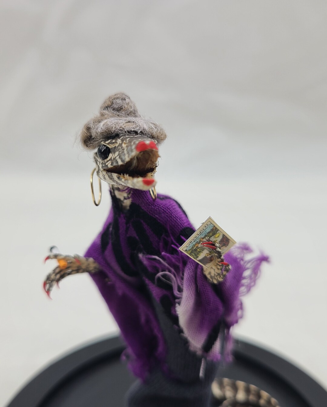 Monitor Lizard Real Mummified Dry Preserved Wizard Fortune Teller ...