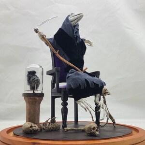 Iguana Real Mummy Lizard Grim Reaper Death Taxidermy Rat Miniature ...
