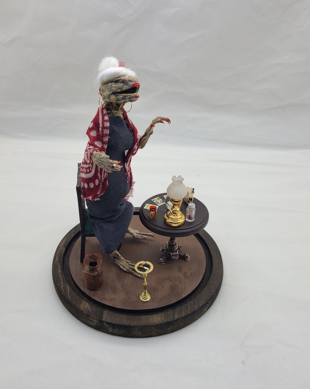 Mummified Dry Preserved Uromastyx Lizard Specimen Hoodoo Queen Voodoo ...