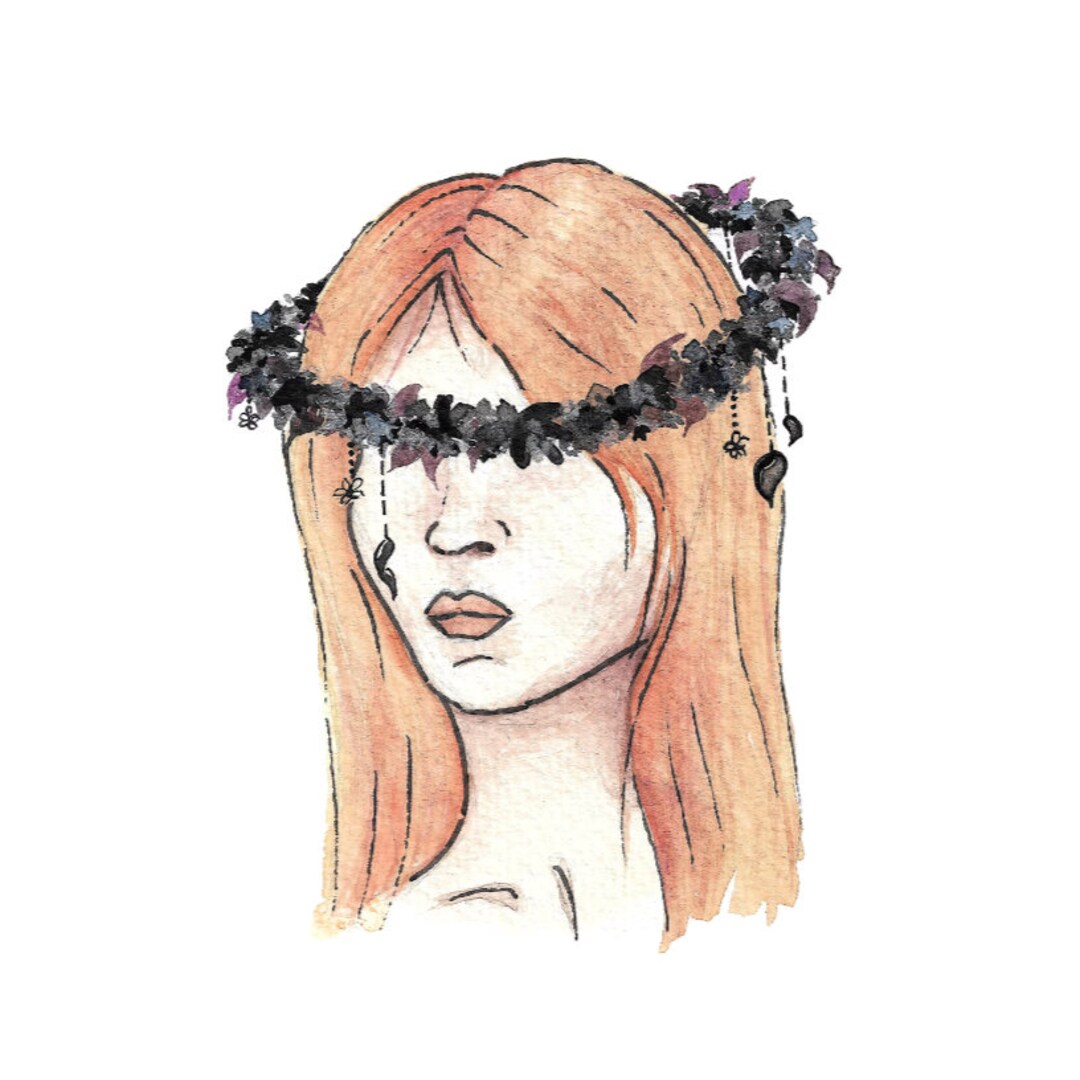 Watercolor Painting "hidden" | Poster Print - Etsy