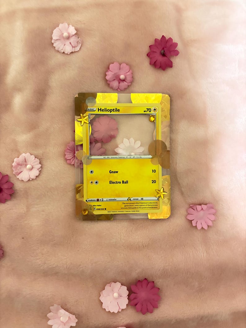 Pokemon Decorated Toploader - Etsy