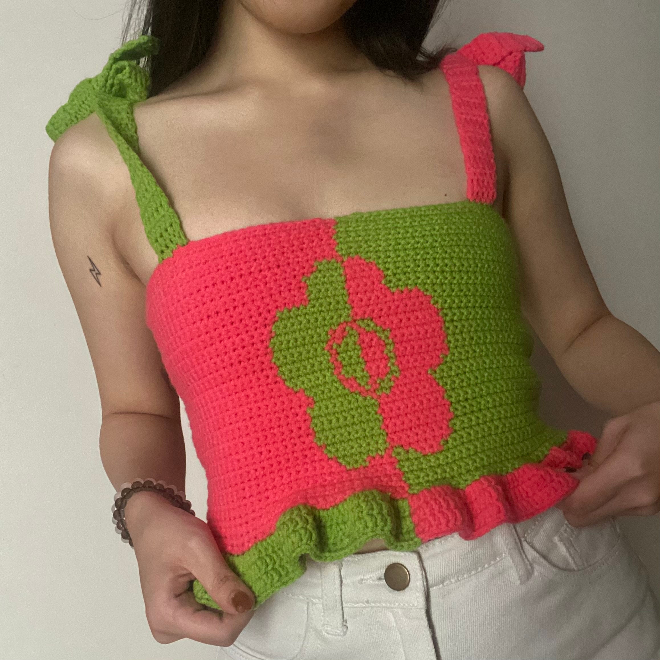 Daisy Cami Crochet Pattern - Etsy