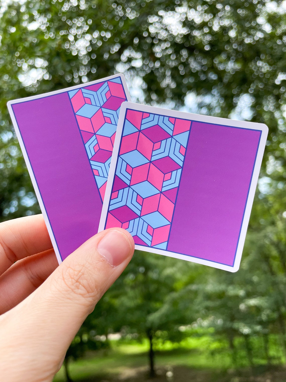 Demon Slayer Giyu Haori Pattern Vaporwave Stickers Vaporwave - Etsy