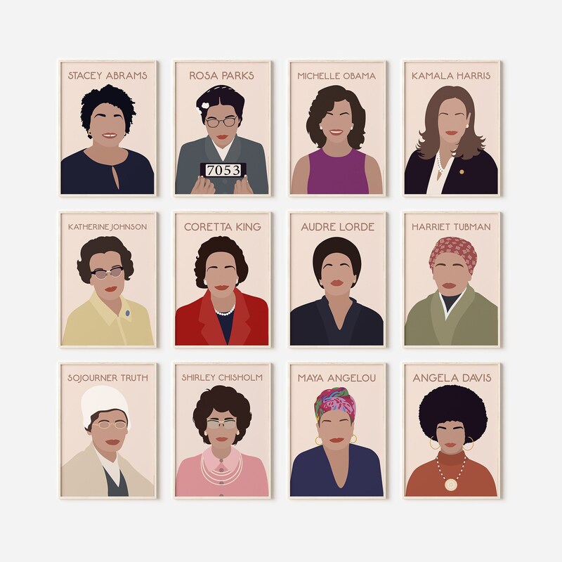 Famous Women Prints - Etsy