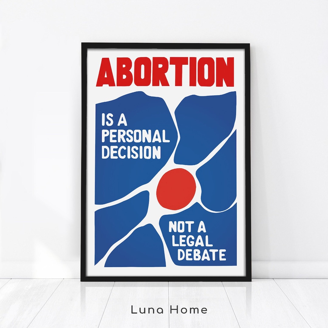Retro Abortion Print, Vintage Poster, Pro Choice Poster, Abortion ...