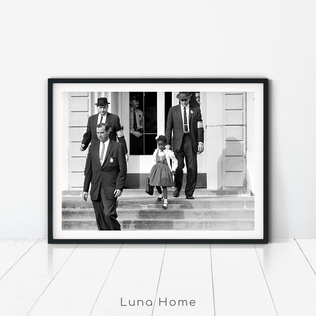 Ruby Bridges Photo, Activist Poster, Black History, Feminist Print ...