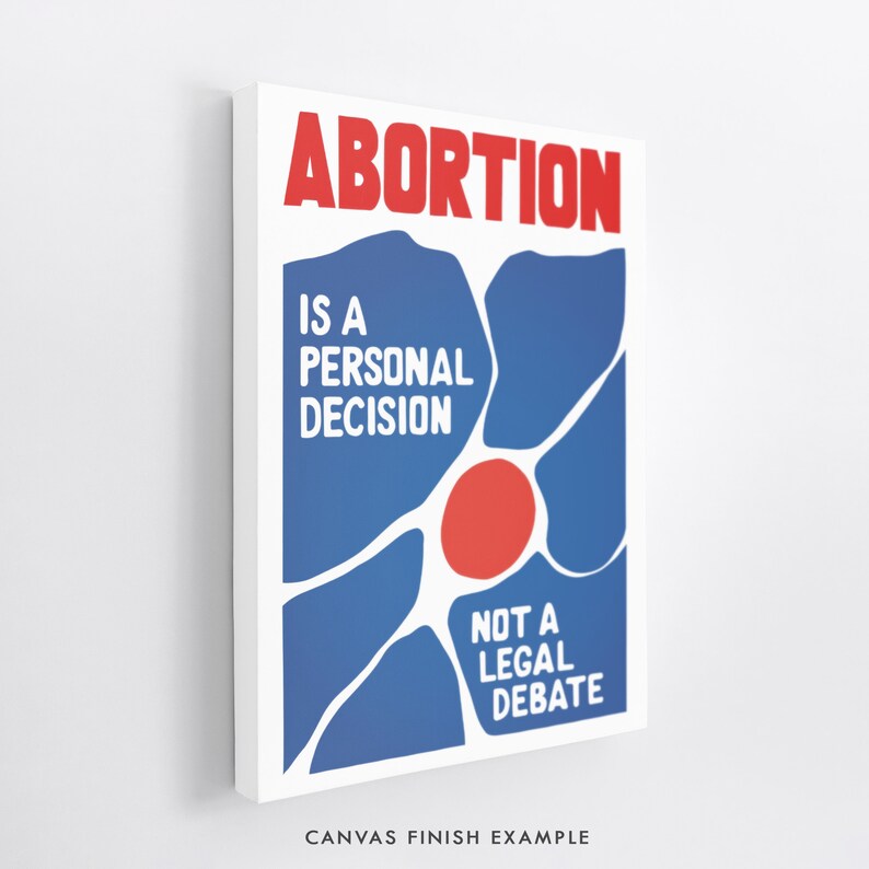 Retro Abortion Print, Vintage Poster, Pro Choice Poster, Abortion ...