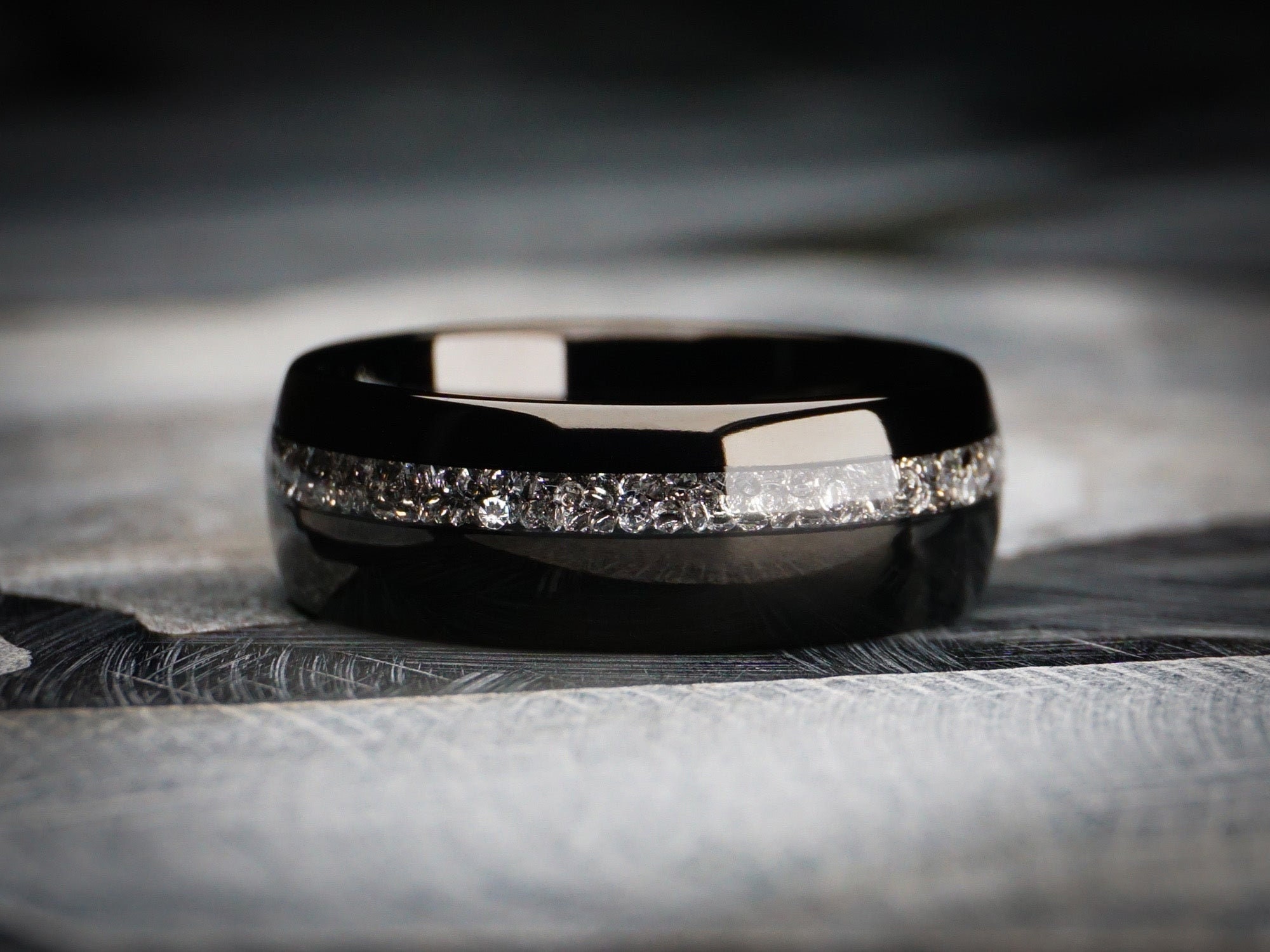 Black Lab Diamond Ring, Wedding Band, Engagement Ring, Men's Ring ...