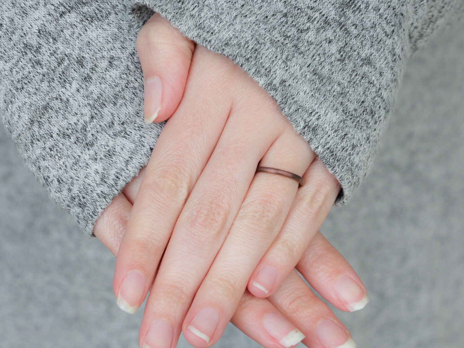 Brown Tungsten Ring Brushed Wedding Band 2MM Comfort Fit - Etsy