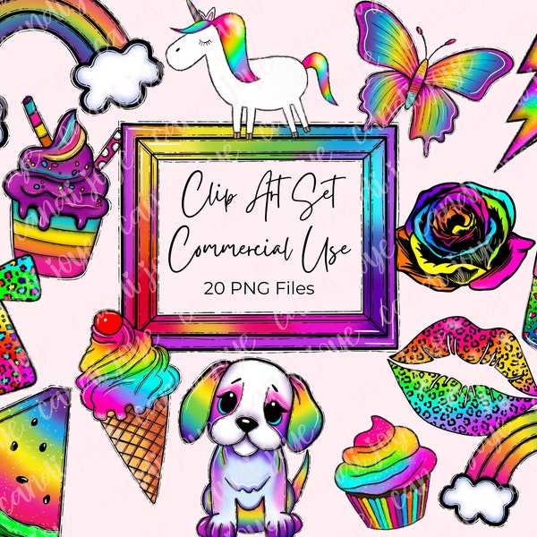 Lisa Frank Svg - Etsy