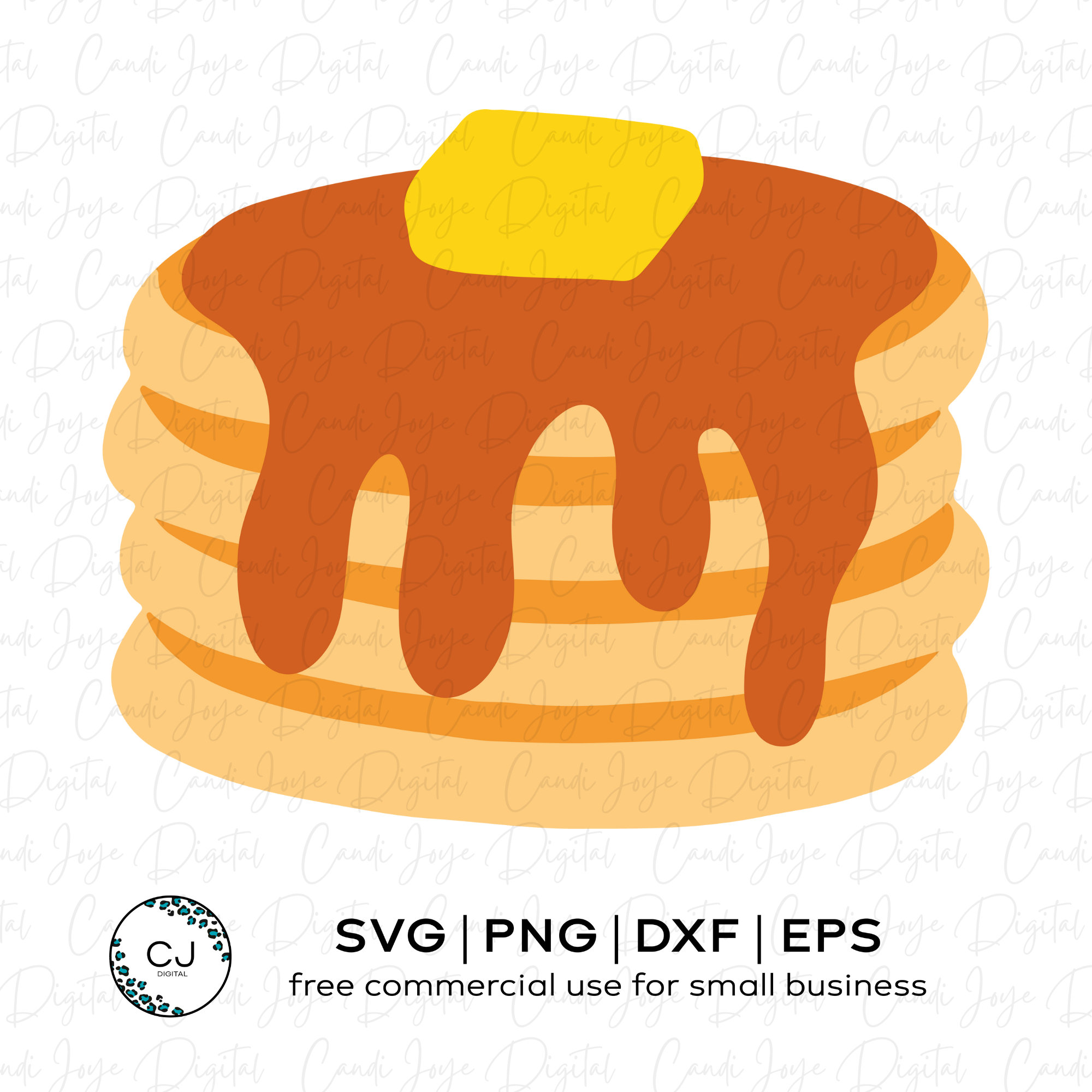 Pancake SVG Pancake PNG Pancake Stack Clipart Breakfast - Etsy Canada