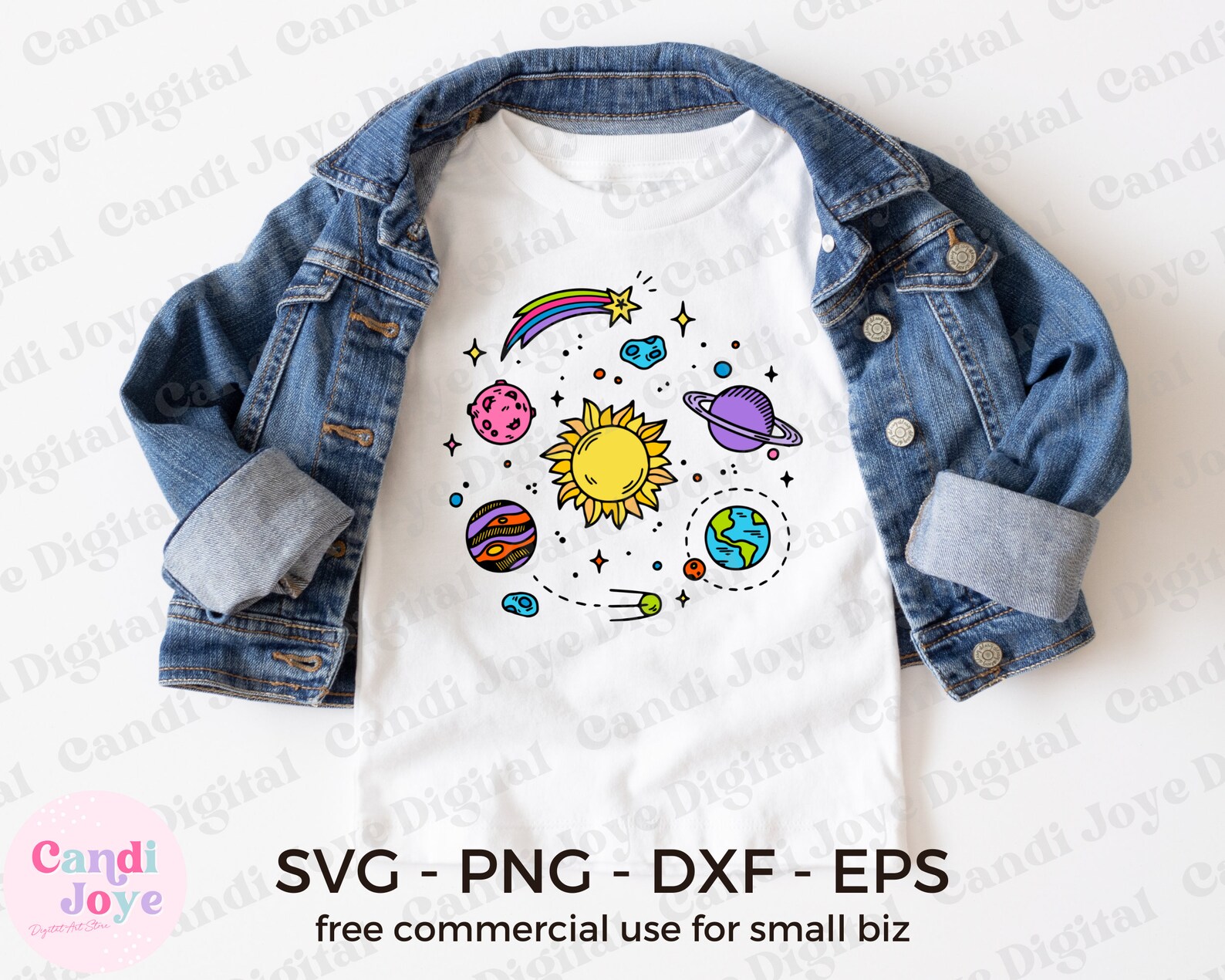 Outer Space SVG Solar System SVG Galaxy SVG Planets Clip - Etsy