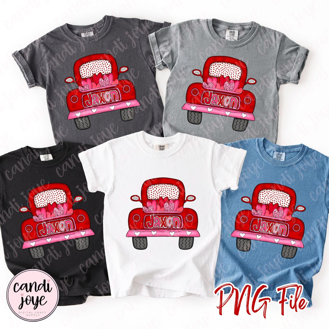 Valentine PNG, Customizable Kids Valentine's Day Sublimation Design ...