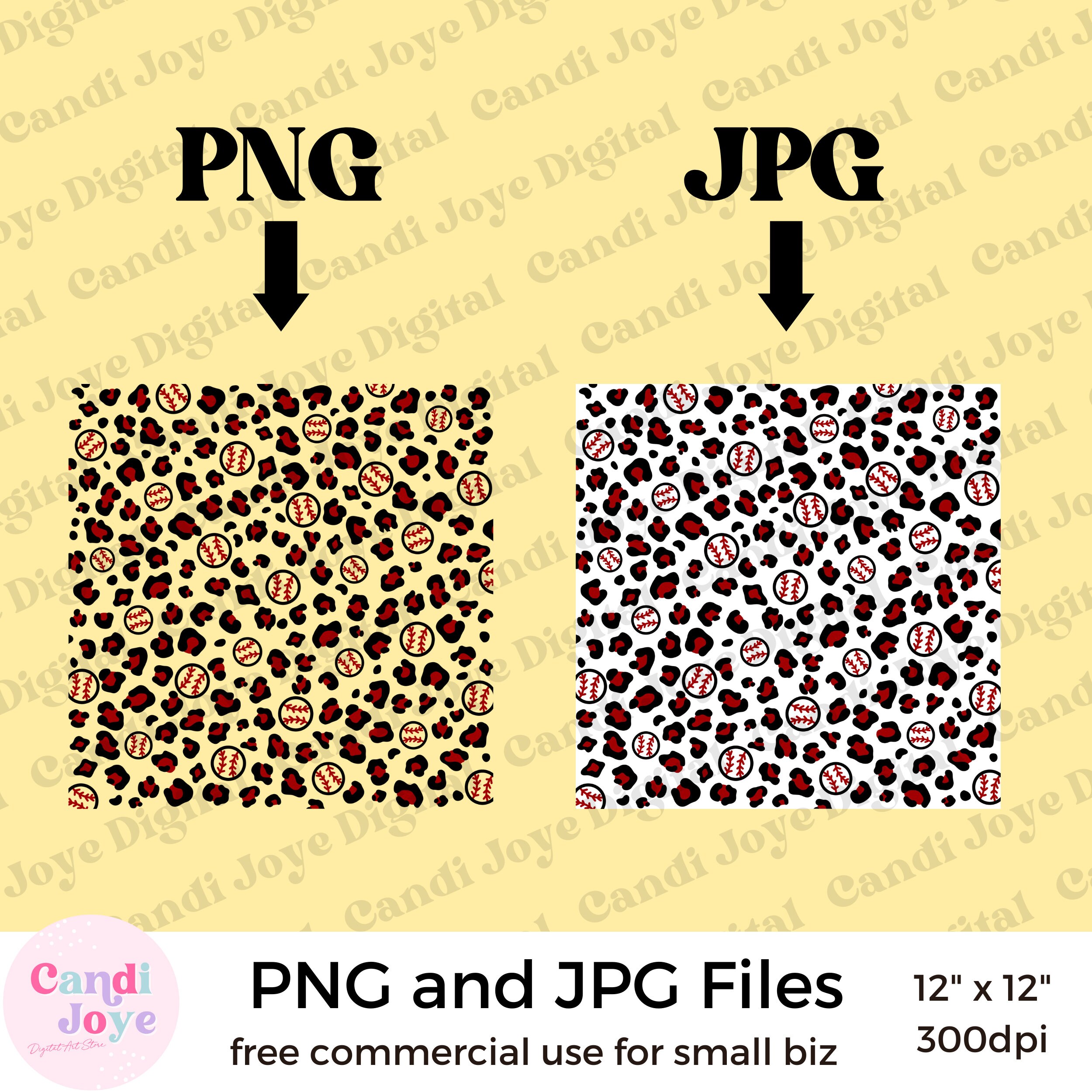 Baseball Leopard Print PNG Cheetah Print Sublimation PNG - Etsy