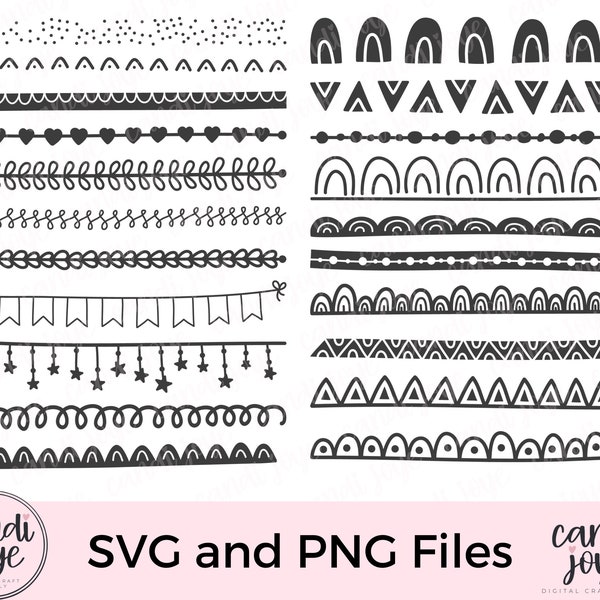 Doodle Border - Etsy