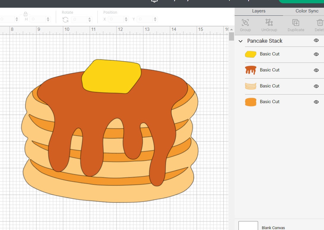Pancake SVG Pancake PNG Pancake Stack Clipart Breakfast - Etsy UK
