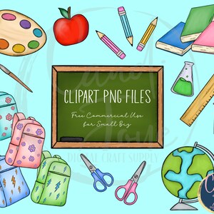 School PNG Clipart Teacher Clipart PNG Back to School - Etsy