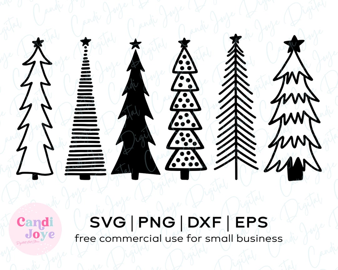 Christmas Tree SVG, Winter SVG, Christmas Tree PNG, Christmas Clipart ...