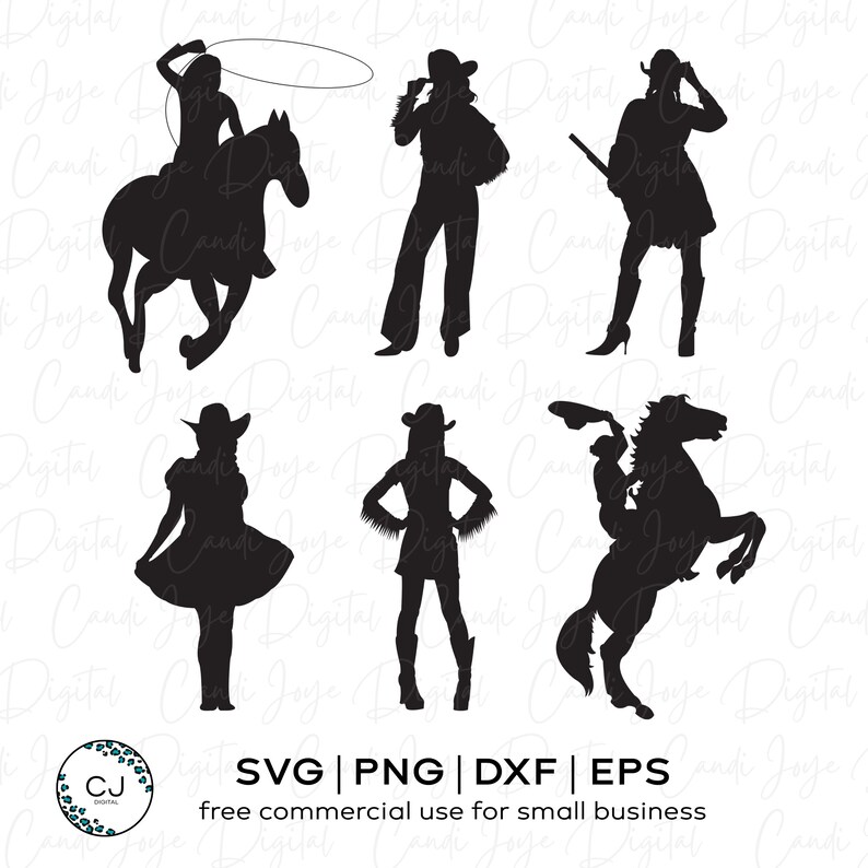 Rodeo Cowgirl SVG Bundle Western SVG Cowgirl PNG Western - Etsy