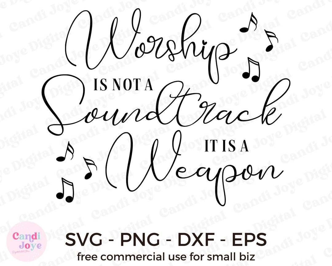 Worship SVG Christian SVG Praise and Worship SVG Worship - Etsy