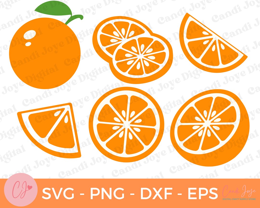 Orange SVG Bundle - Orange Clipart - Orange Graphics - Orange ...