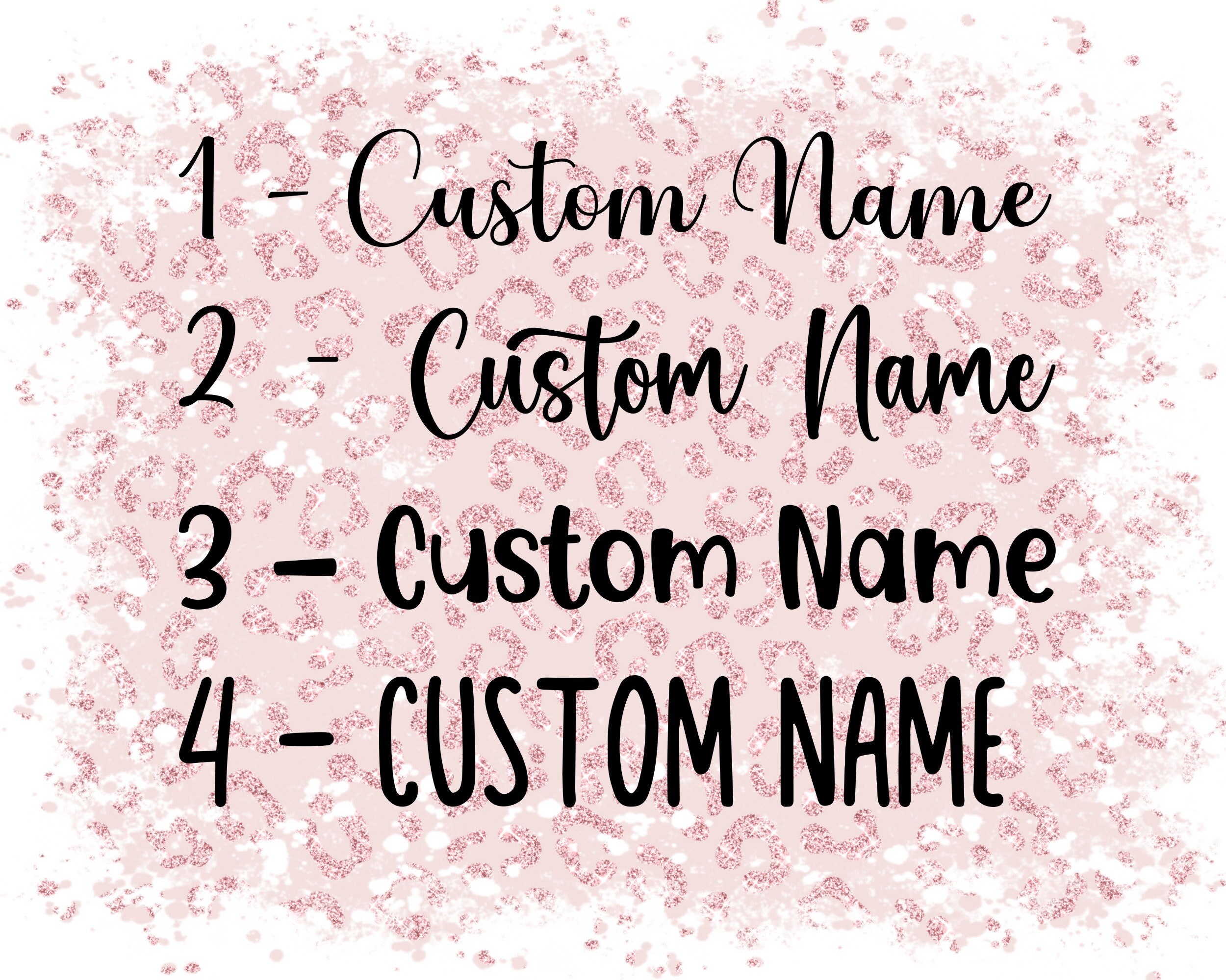 Custom Name SVG Custom Name PNG Personalized SVG Custom - Etsy