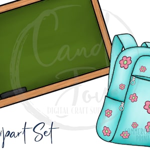 School PNG Clipart Teacher Clipart PNG Back to School - Etsy