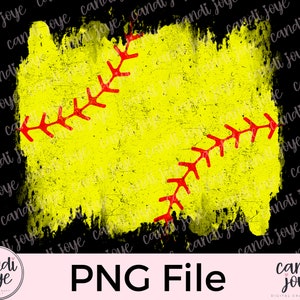 Softball PNG - Softball Sublimation PNG - Softball Clipart - Sports PNG ...