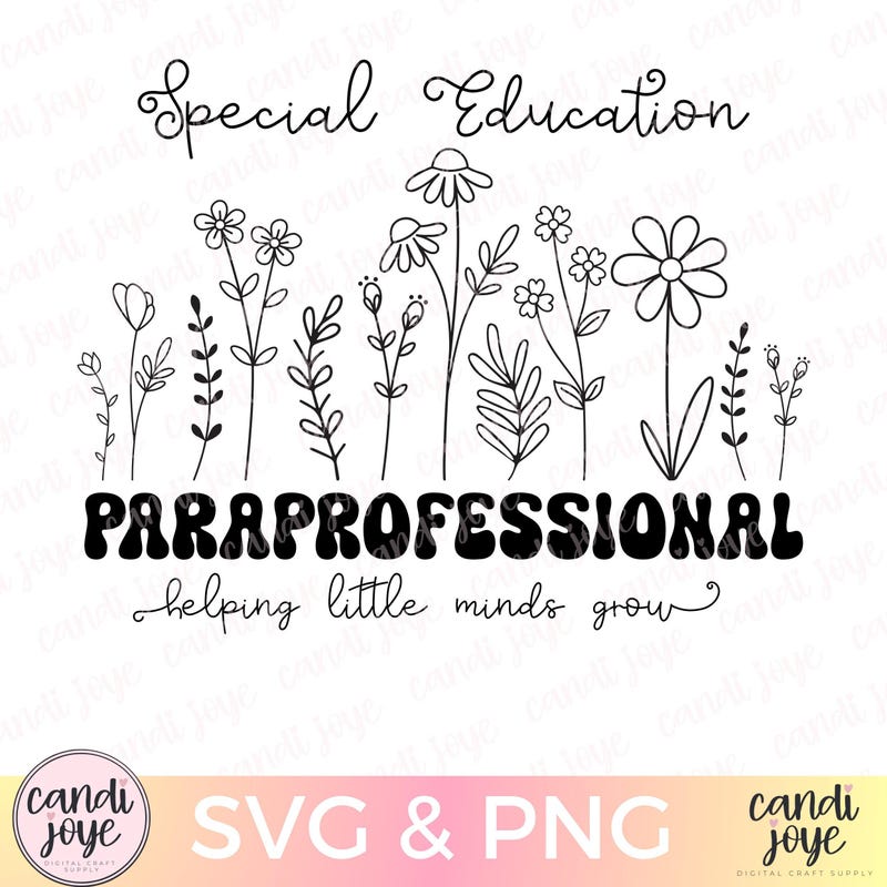 Paraprofessional Svg - Etsy
