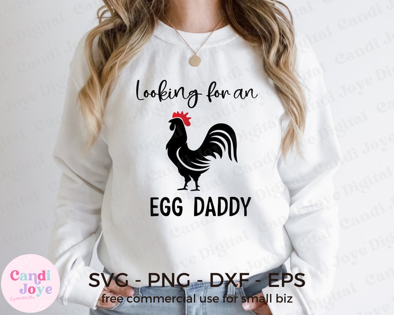 Egg Daddy SVG Chicken SVG Price of Eggs Funny SVG - Etsy