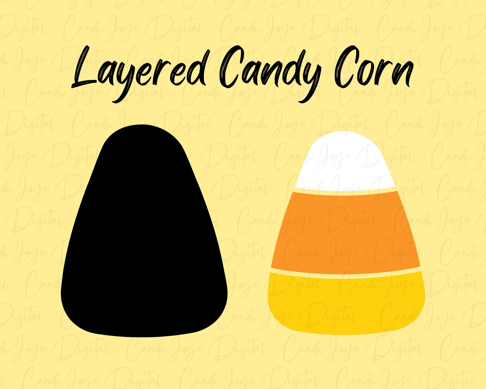 Candy Corn SVG Kawaii SVG Fall SVG Thanksgiving Clipart - Etsy