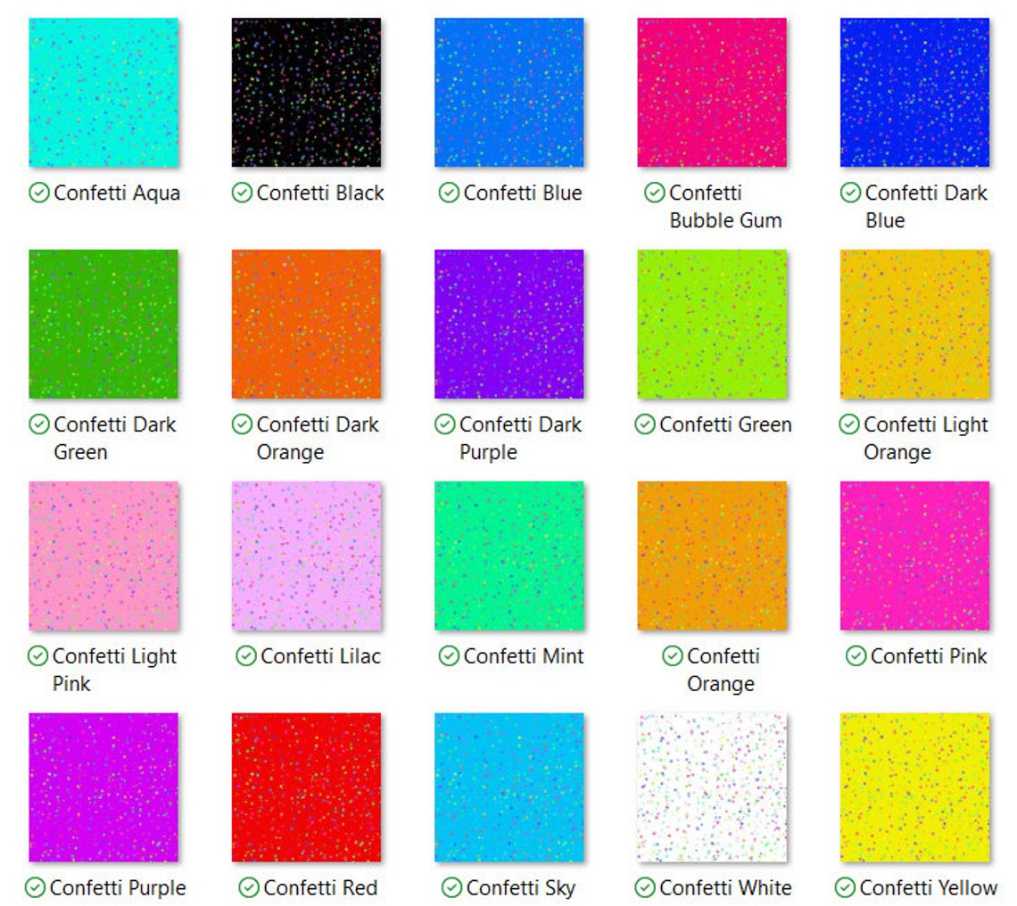 Confetti Digital Paper Birthday Digital Wallpaper Digital | Etsy