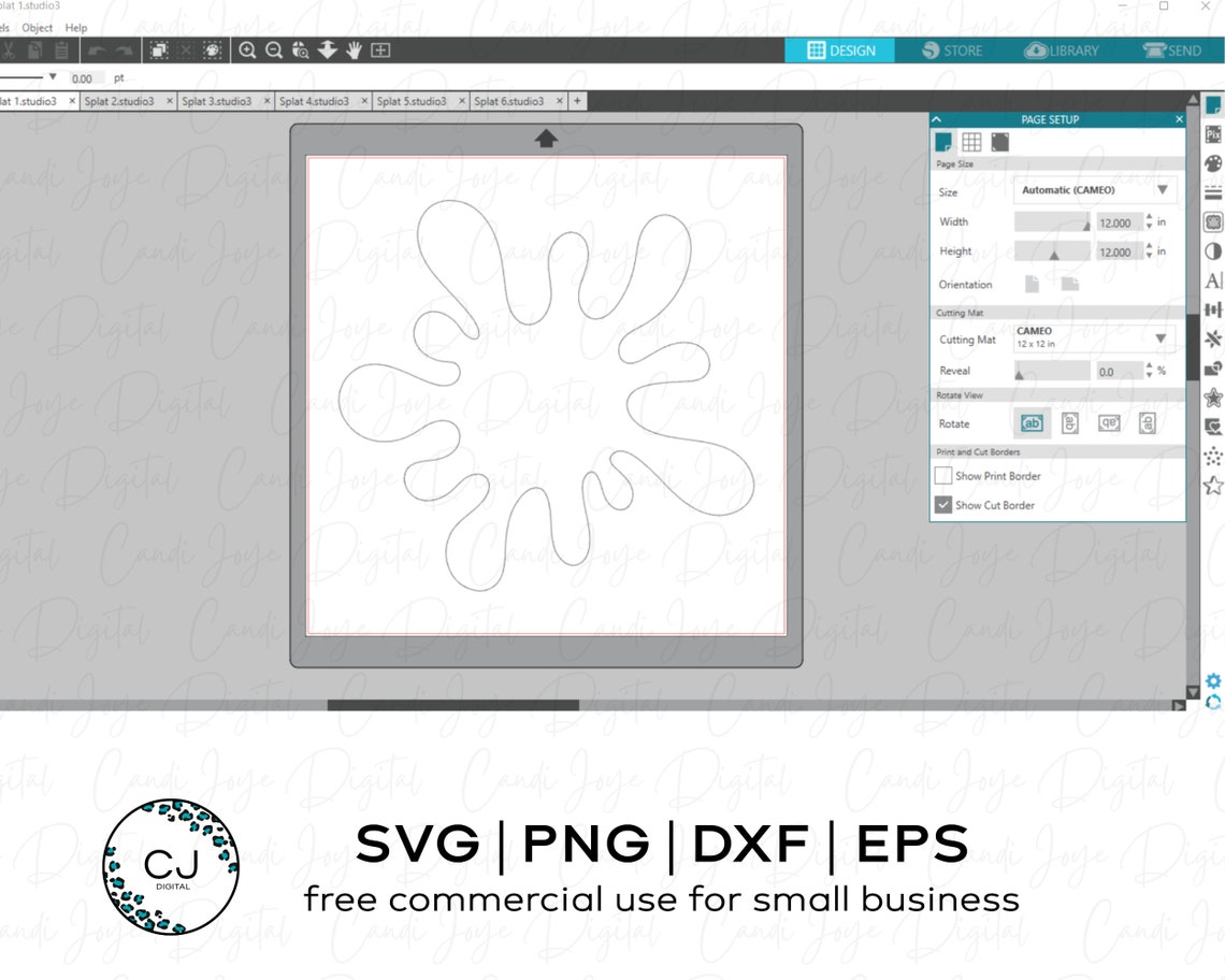 Paint Splatter SVG Paint Splash SVG Splat SVG Splash Png - Etsy