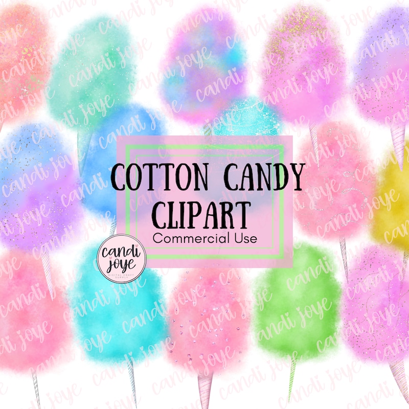 Cotton Candy Art - Etsy