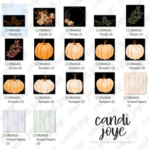 Pumpkin Watercolor Clipart BUNDLE - Fall Clipart - Thanksgiving Clipart ...